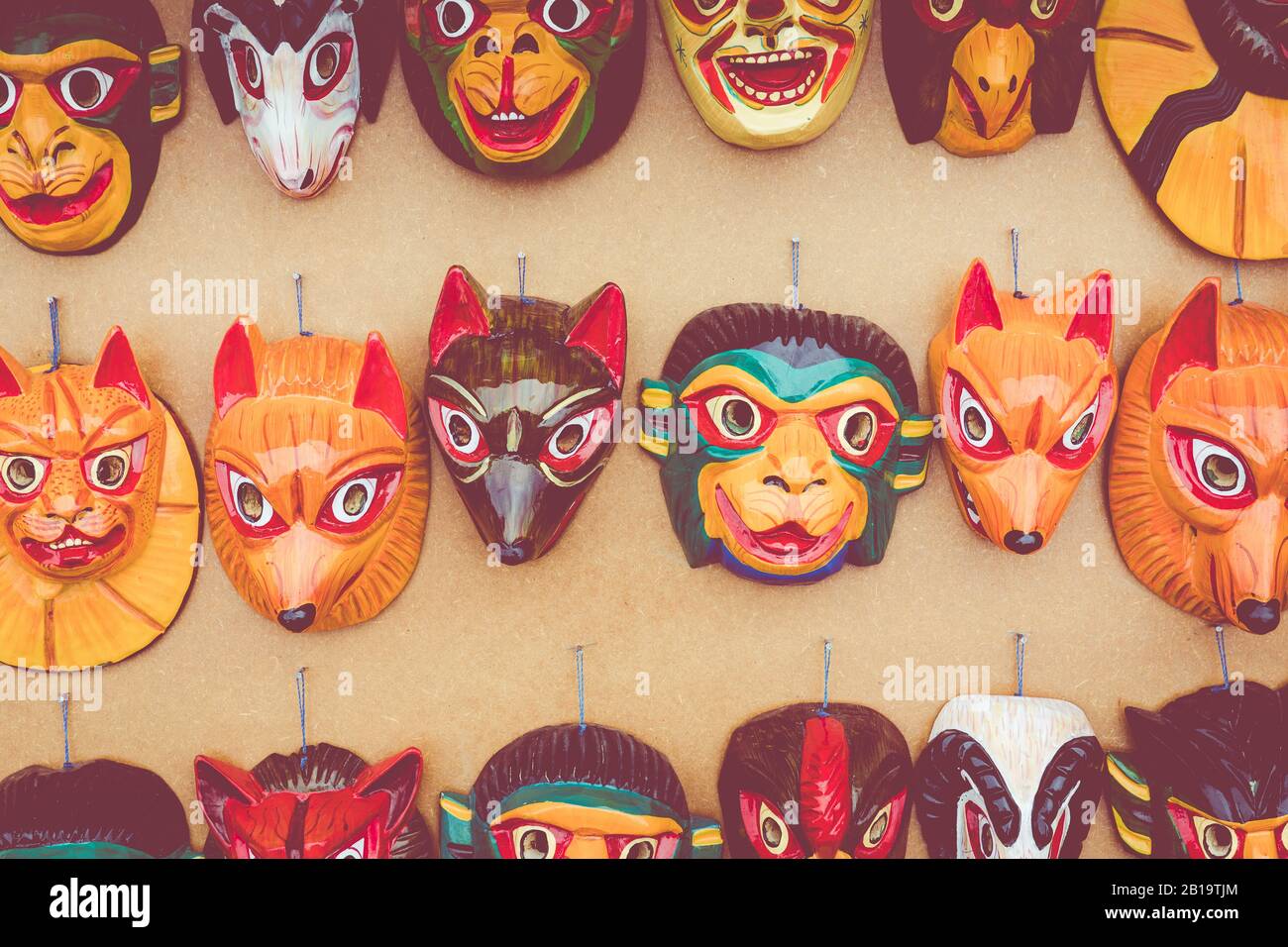 Masks ecuadorian tradition hi-res stock photography and images - Alamy