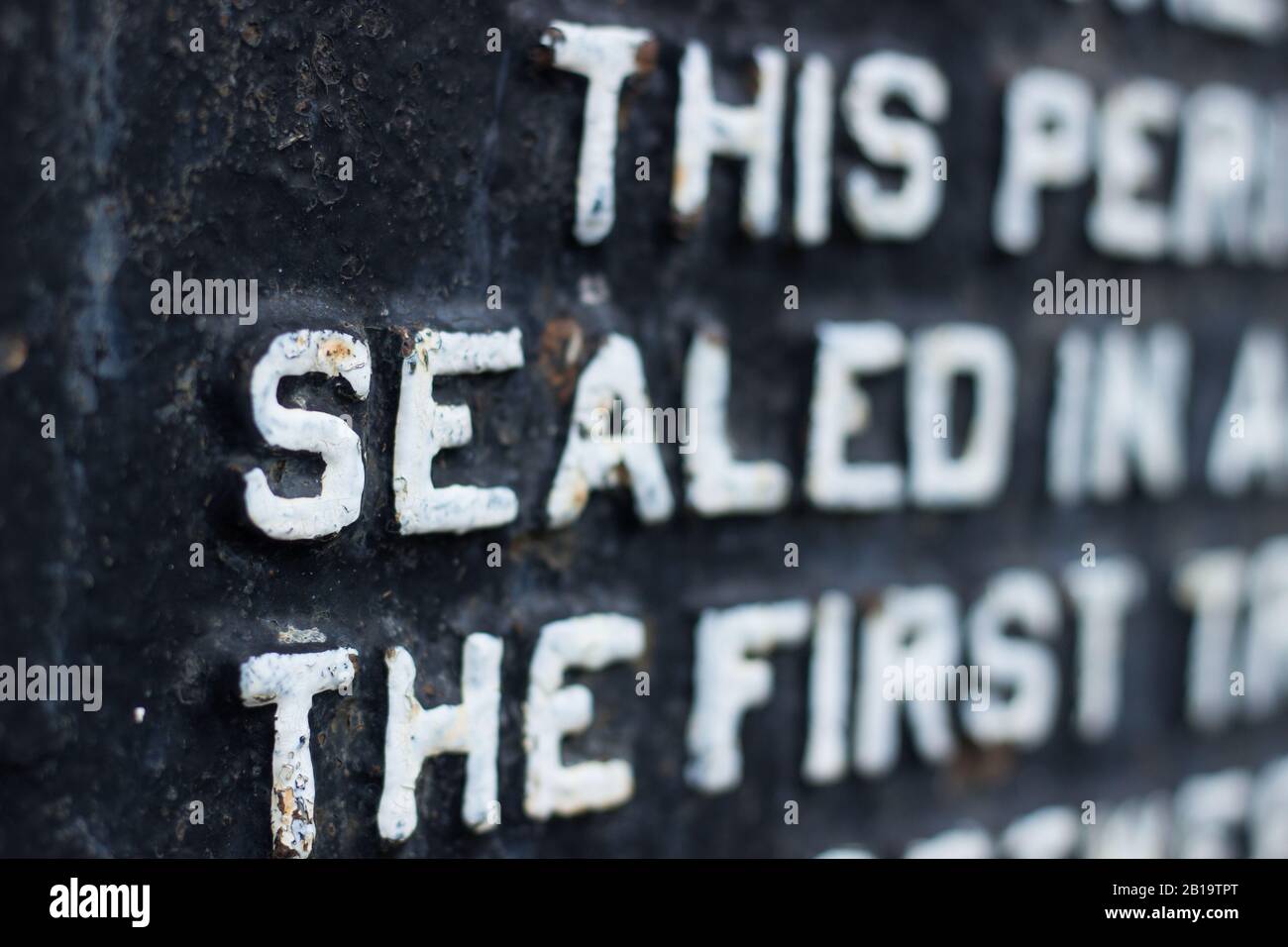 Engraved words hi-res stock photography and images - Alamy