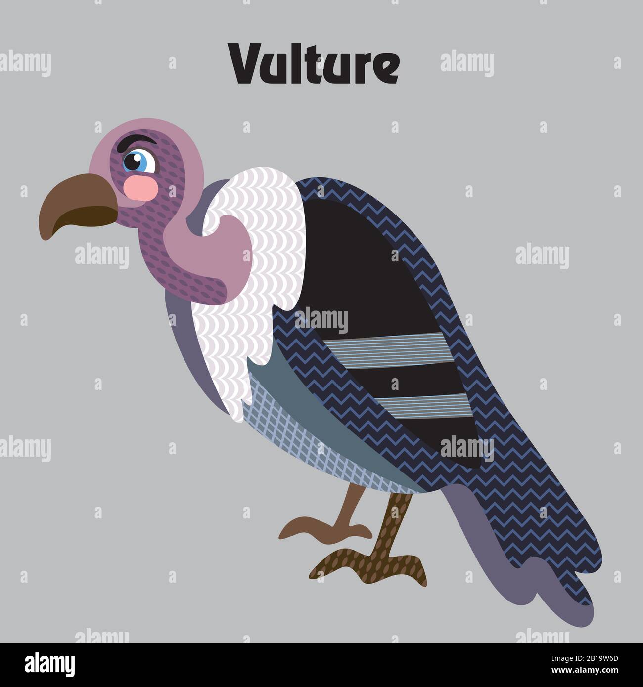 Vulture profile view Stock Vector Images - Alamy