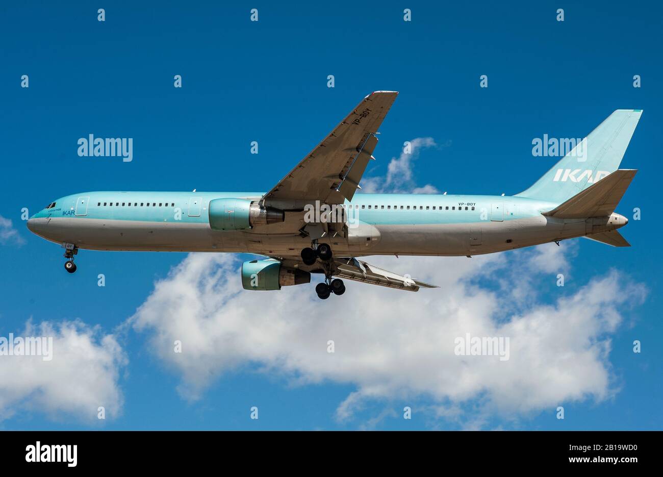 Ikar airlines airplane hi-res stock photography and images - Alamy