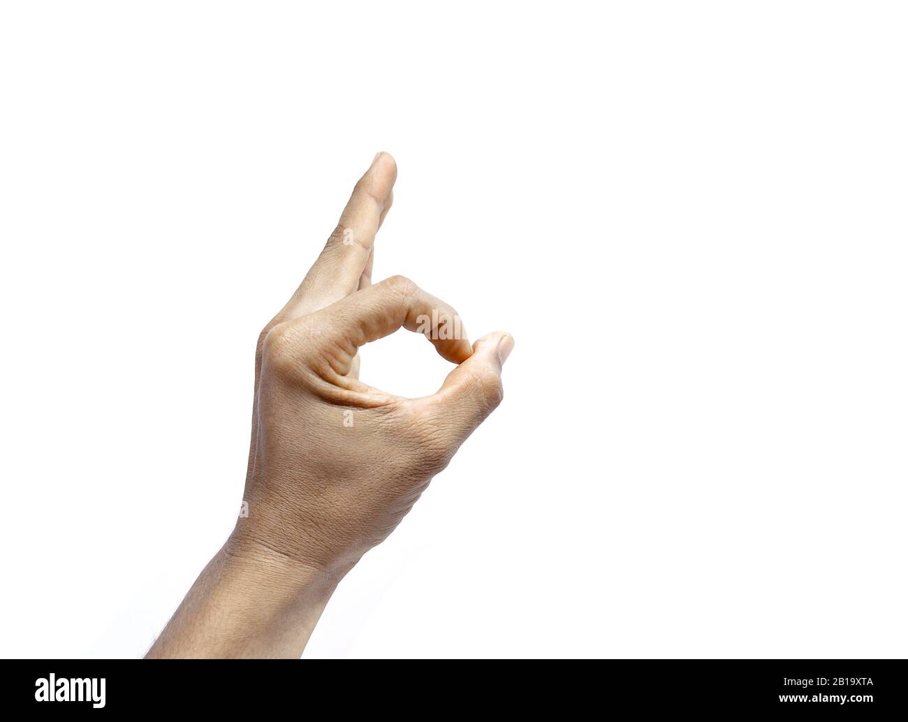 Ok hand symbol hi-res stock photography and images - Alamy