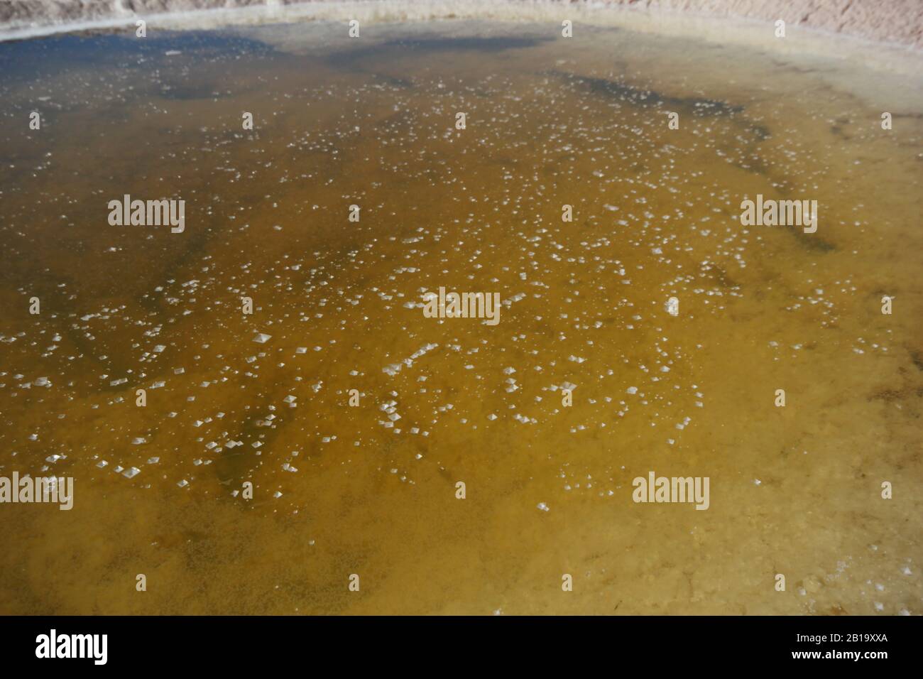 Salt Lake Landscape in Turkey Stock Photo - Alamy