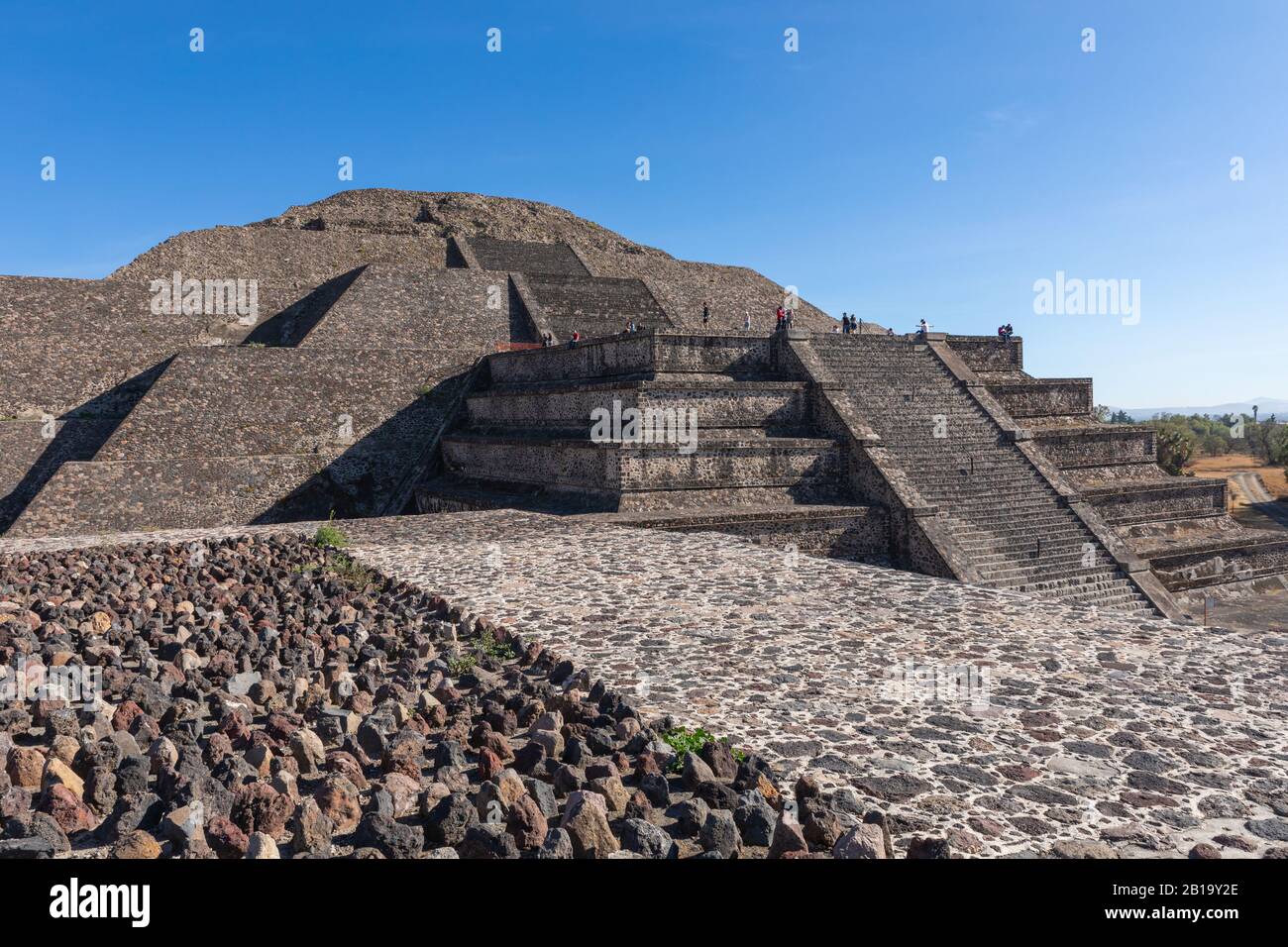 The Pyramids in ancient city of Teotihuacan in Mexico Stock Photo - Alamy