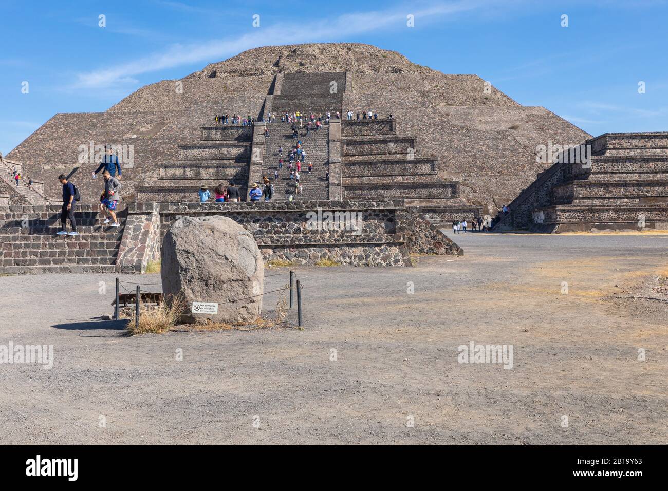 The Pyramids in ancient city of Teotihuacan in Mexico Stock Photo - Alamy