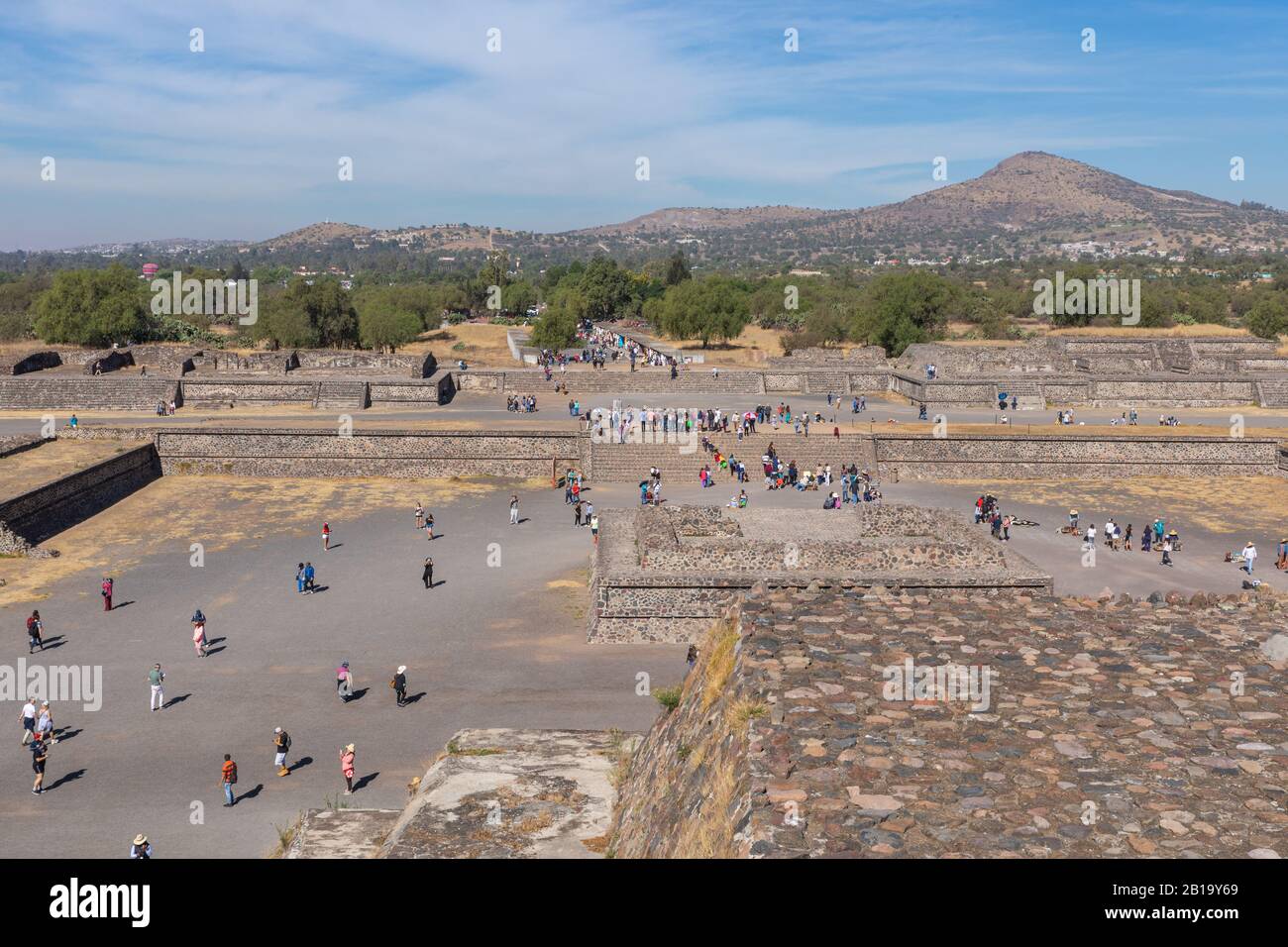 The Pyramids in ancient city of Teotihuacan in Mexico Stock Photo - Alamy