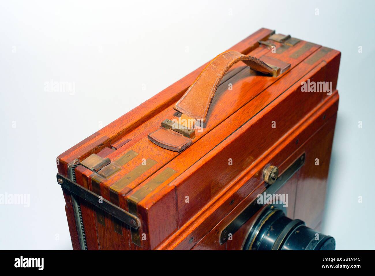 Historic plate camera, detail Stock Photo - Alamy
