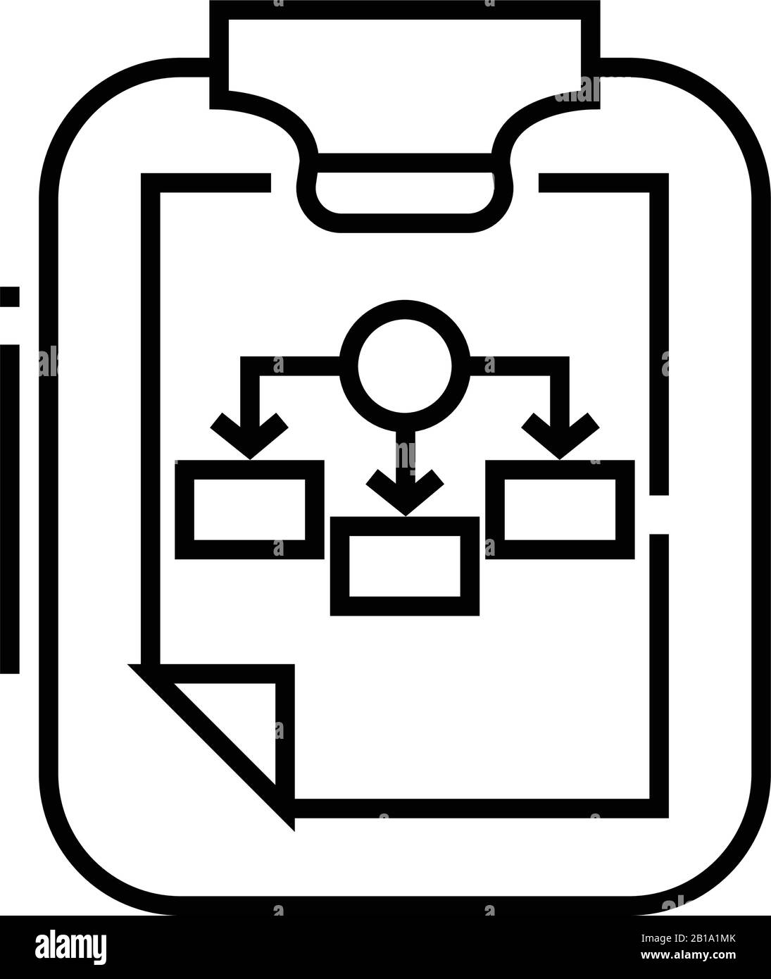 Diagram List Line Icon Concept Sign Outline Vector Illustration diagram-list-line-icon-concept-sign-outline-vector-illustration