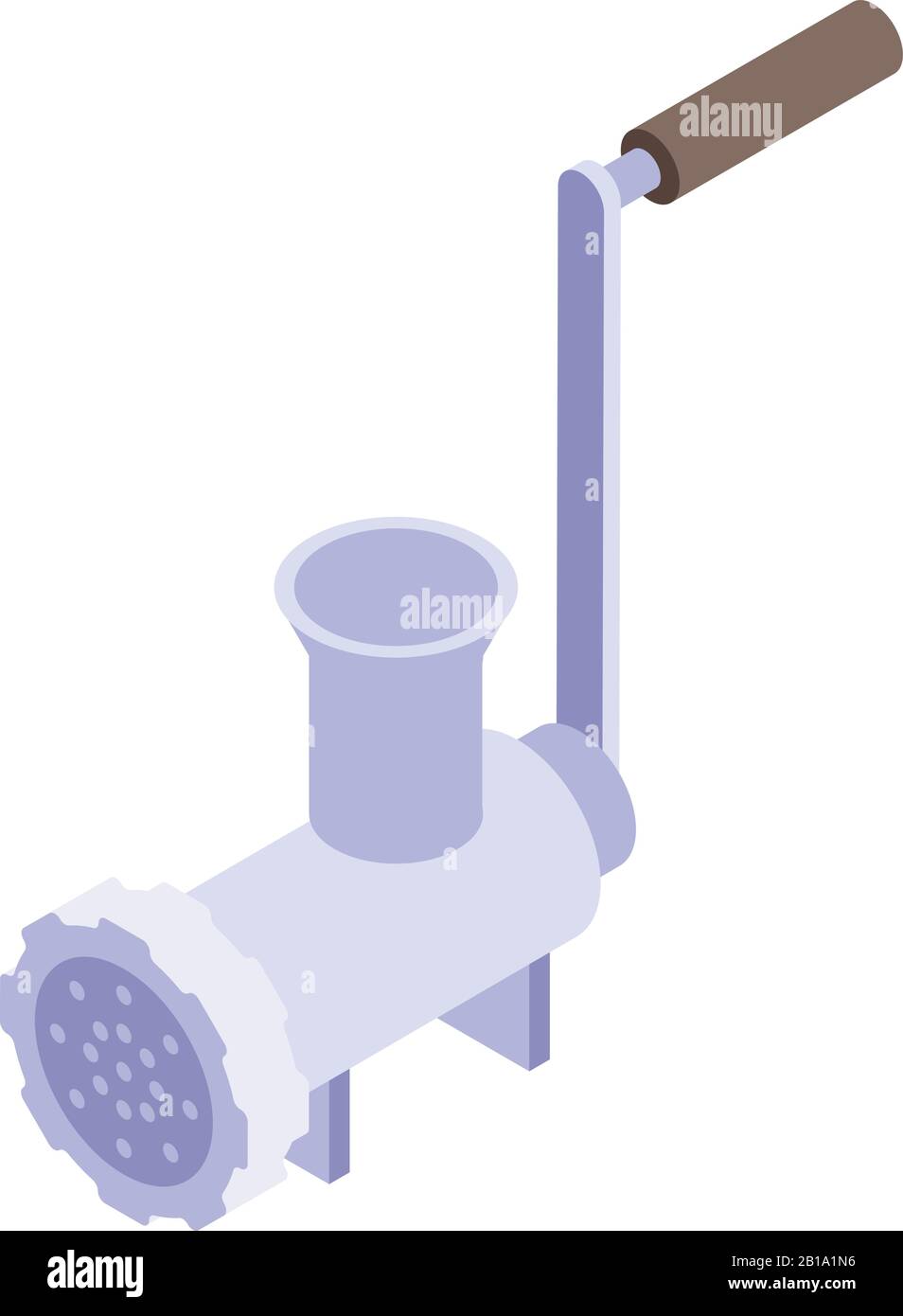 Kitchen meat grinder cartoon Cut Out Stock Images & Pictures - Alamy