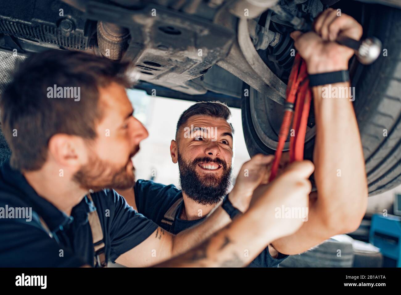 Mechanics in uniform hi-res stock photography and images - Alamy