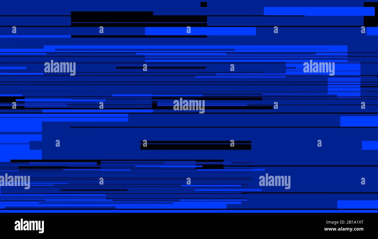 Speed blue pattern, color glitch texture, vector dynamic horizontal ...