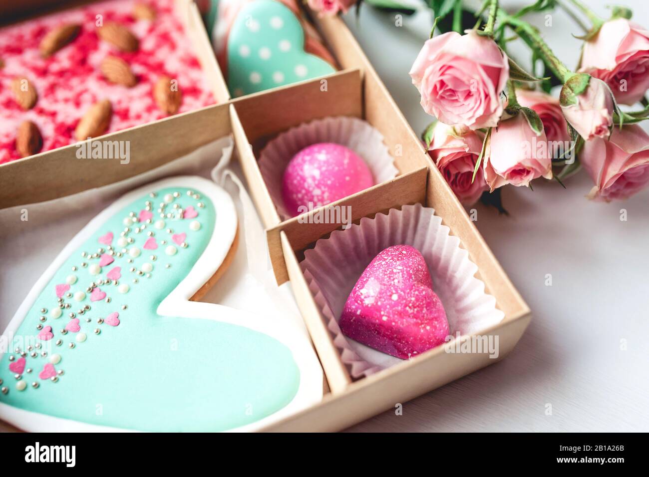 Biscuit made into a box hi-res stock photography and images - Alamy