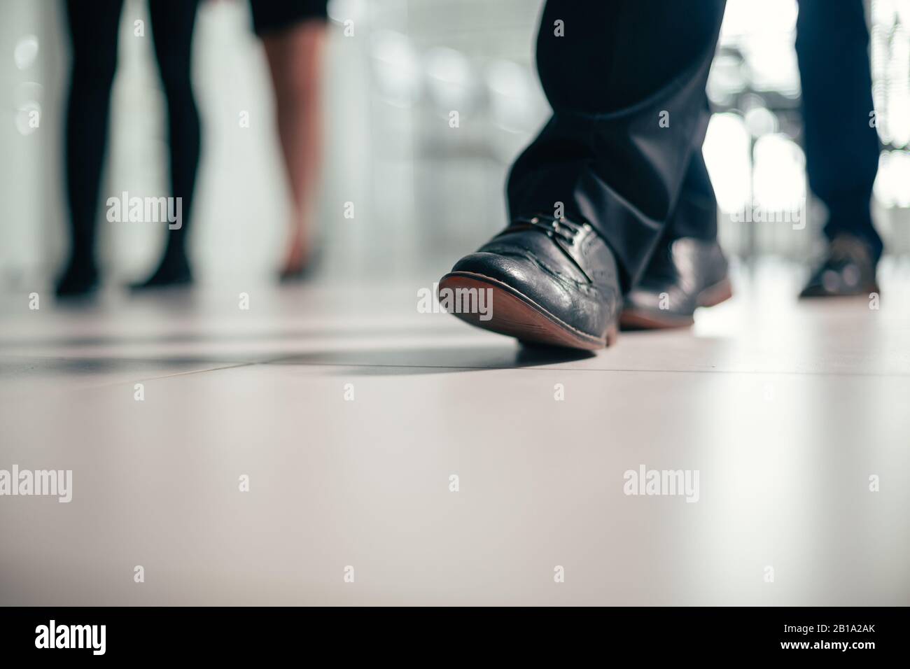 Business colleagues walk through hi-res stock photography and images ...