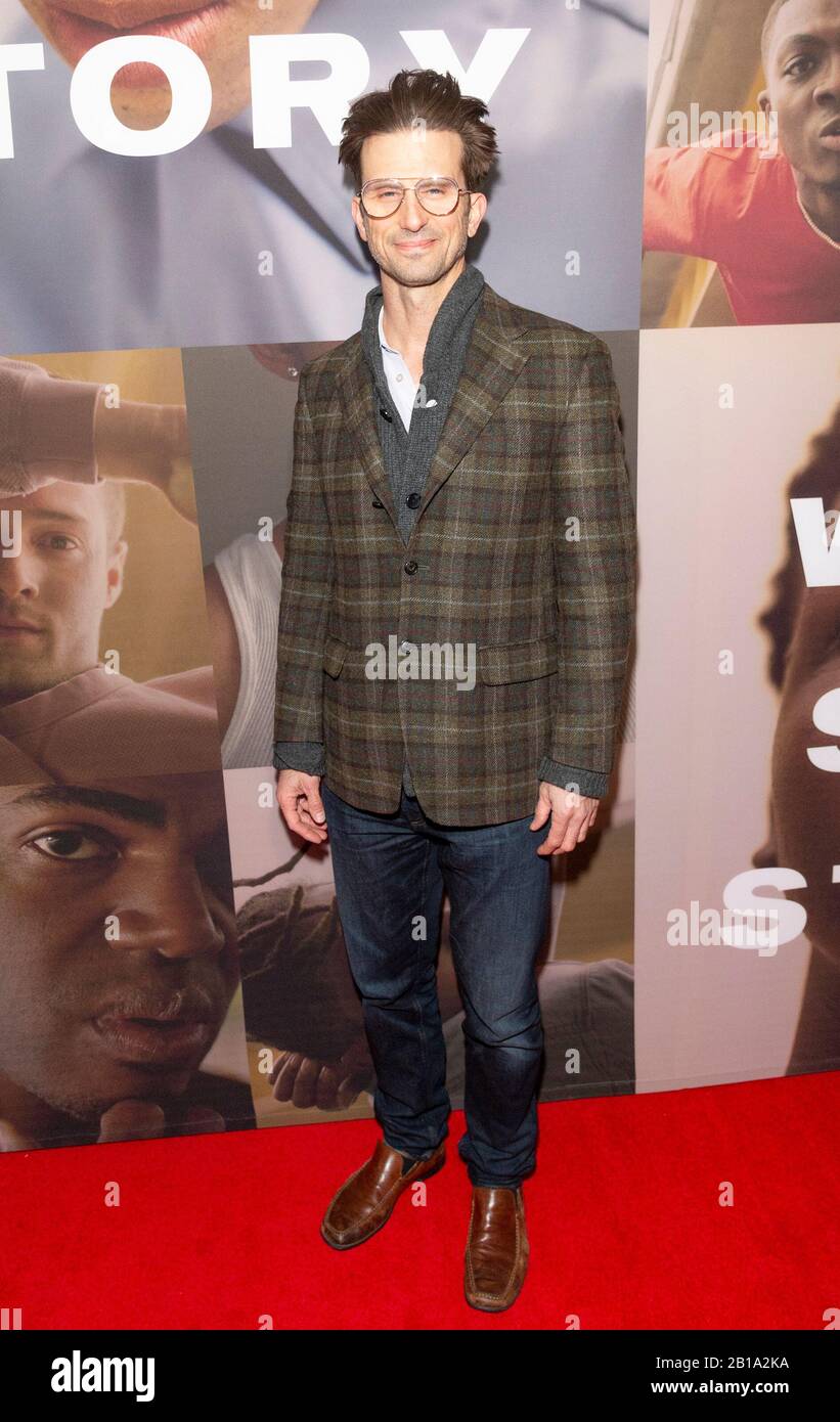 Frederick Weller attends Broadway opening night of "West Side Story" at ...