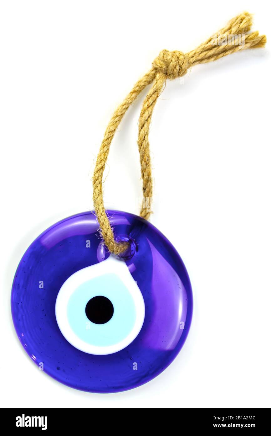 Blue glass charm Cut Out Stock Images & Pictures - Alamy