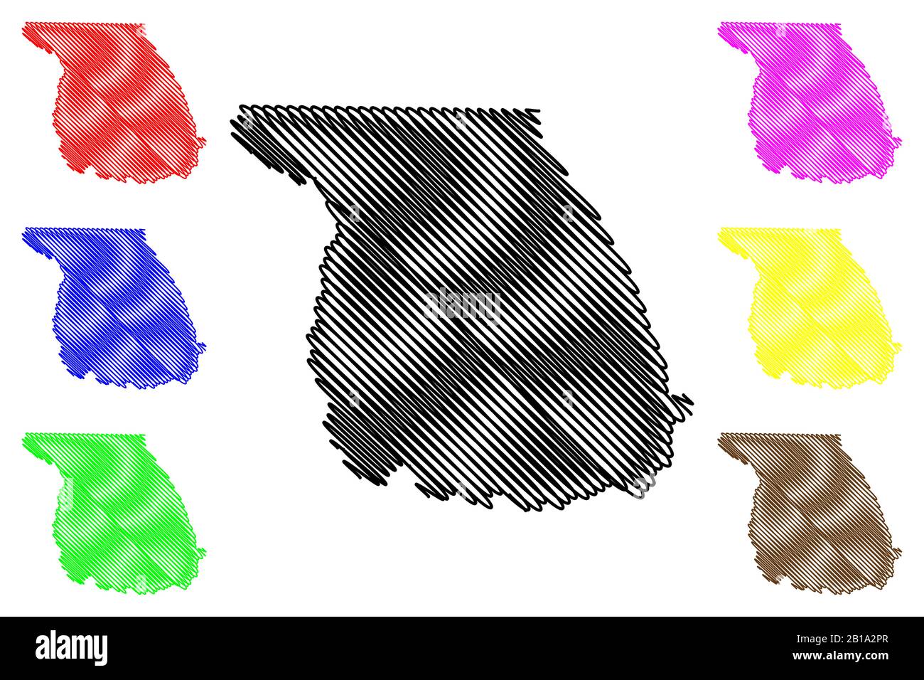 Map of walden Stock Vector Images - Alamy