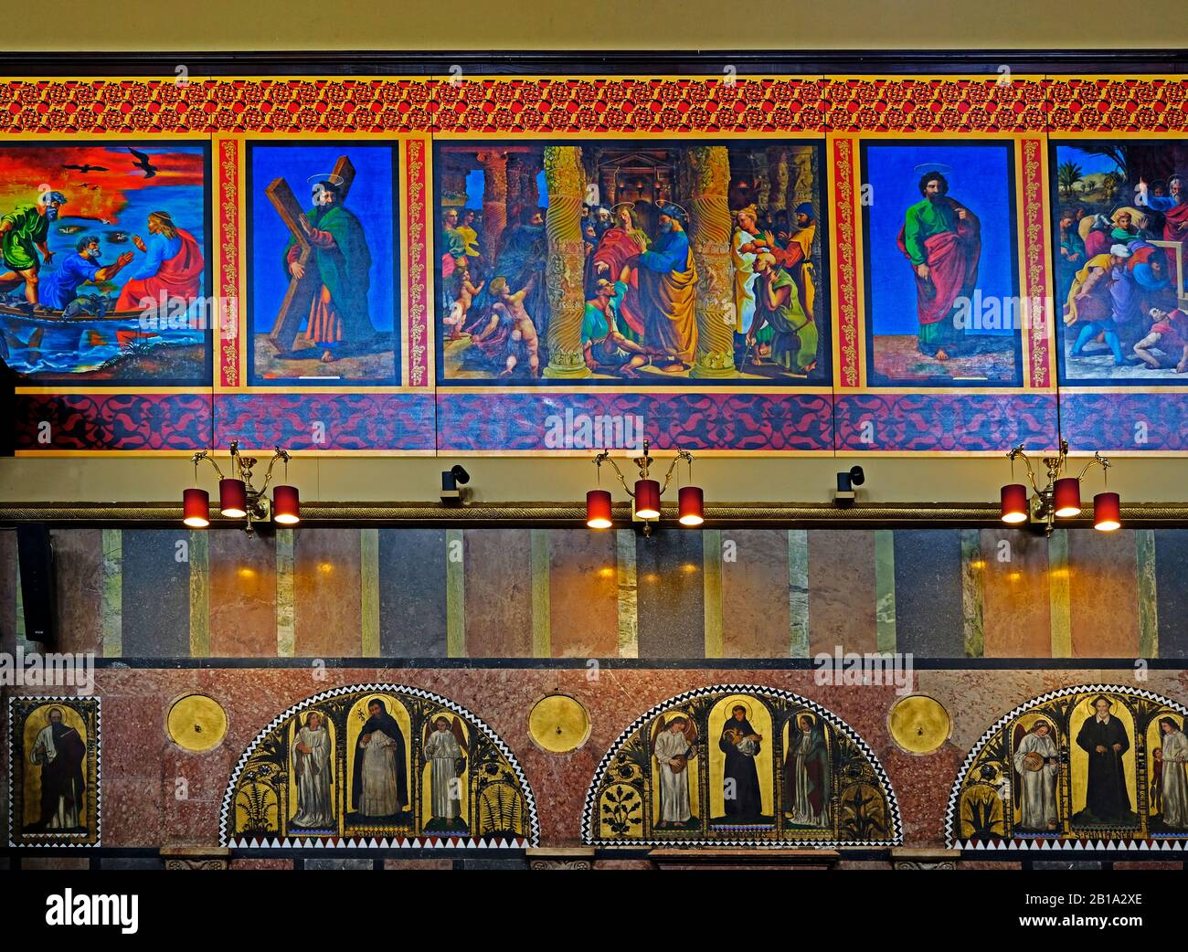 Interior of University Church Dublin. Saint Cardinal John Newman ...