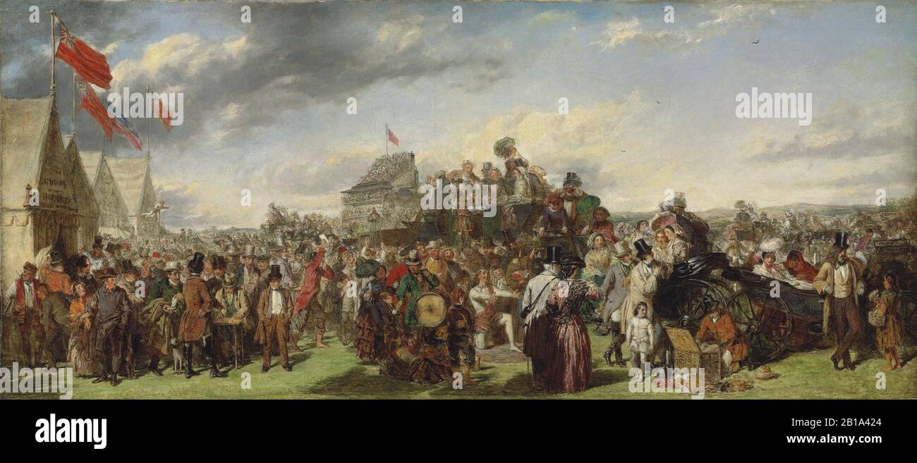 William powell frith derby hi-res stock photography and images - Alamy