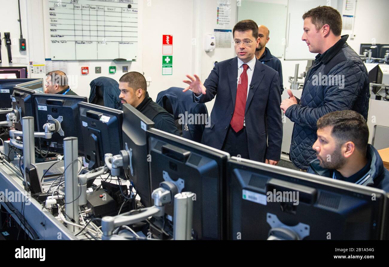 SOME BACKGROUND DETAIL PIXELLATED Security Minister James Brokenshire ...