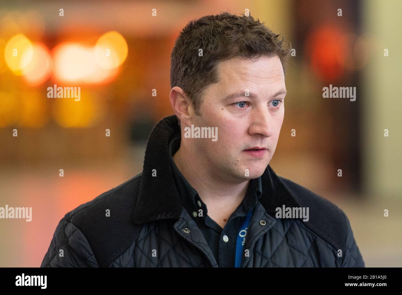 Head of O2 Arena Security Paul Williams at the 02 Arena, in Greenwich ...