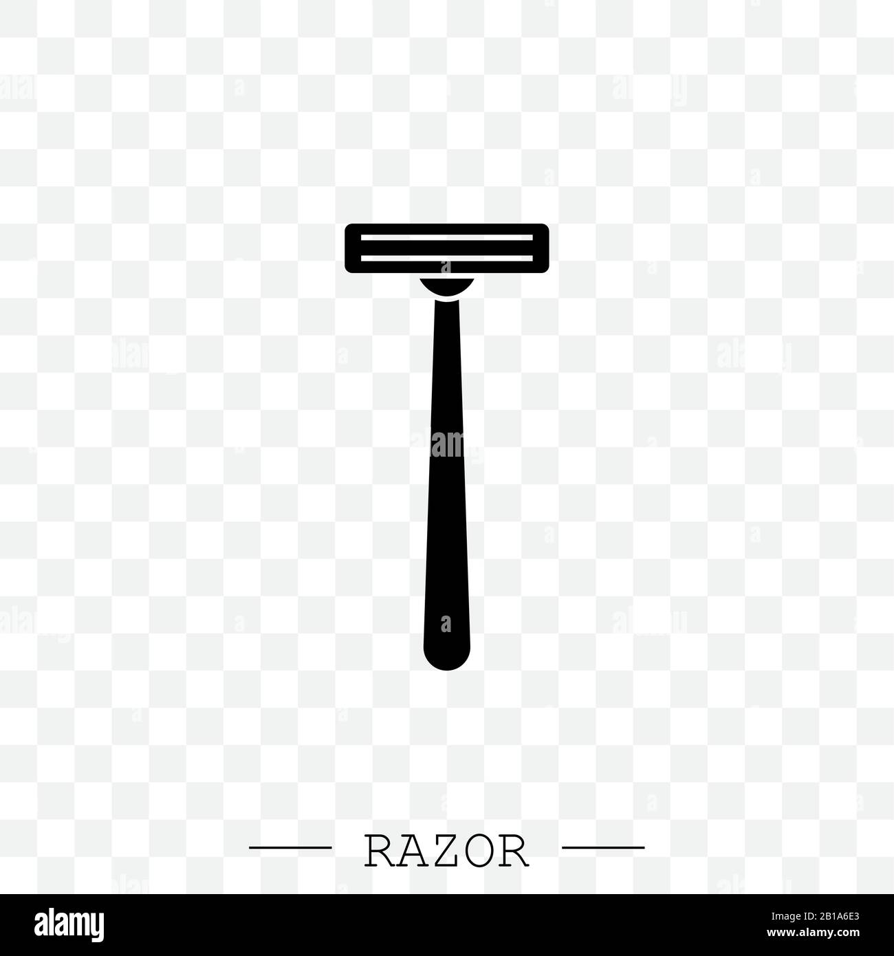Shaving face man woman Stock Vector Images - Alamy