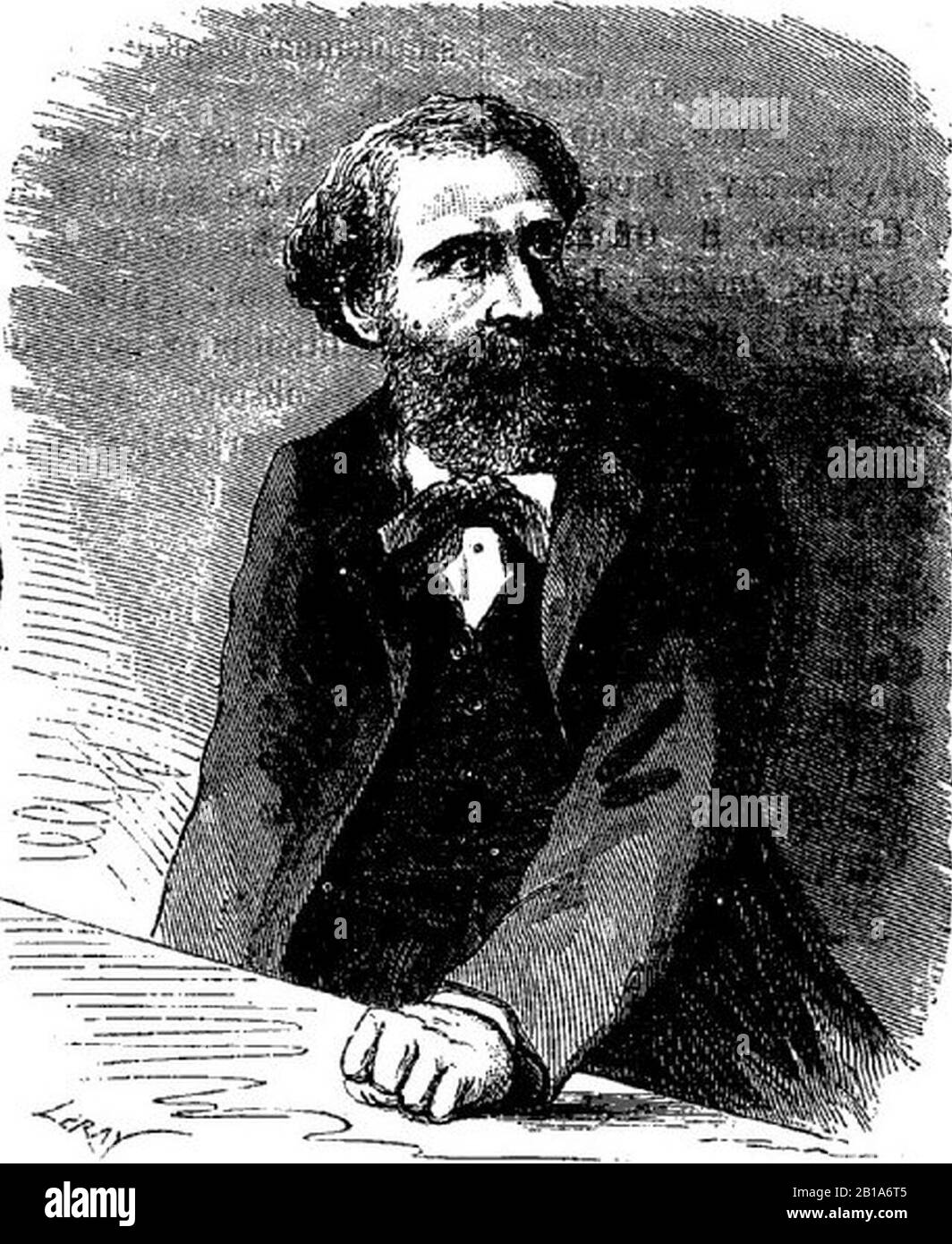 Félix Pyat 1871 Stock Photo - Alamy