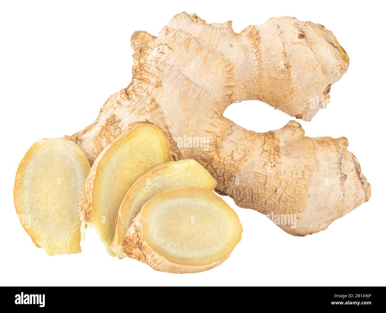 Ginger Isolated on white background Clipping Path Stock Photo - Alamy