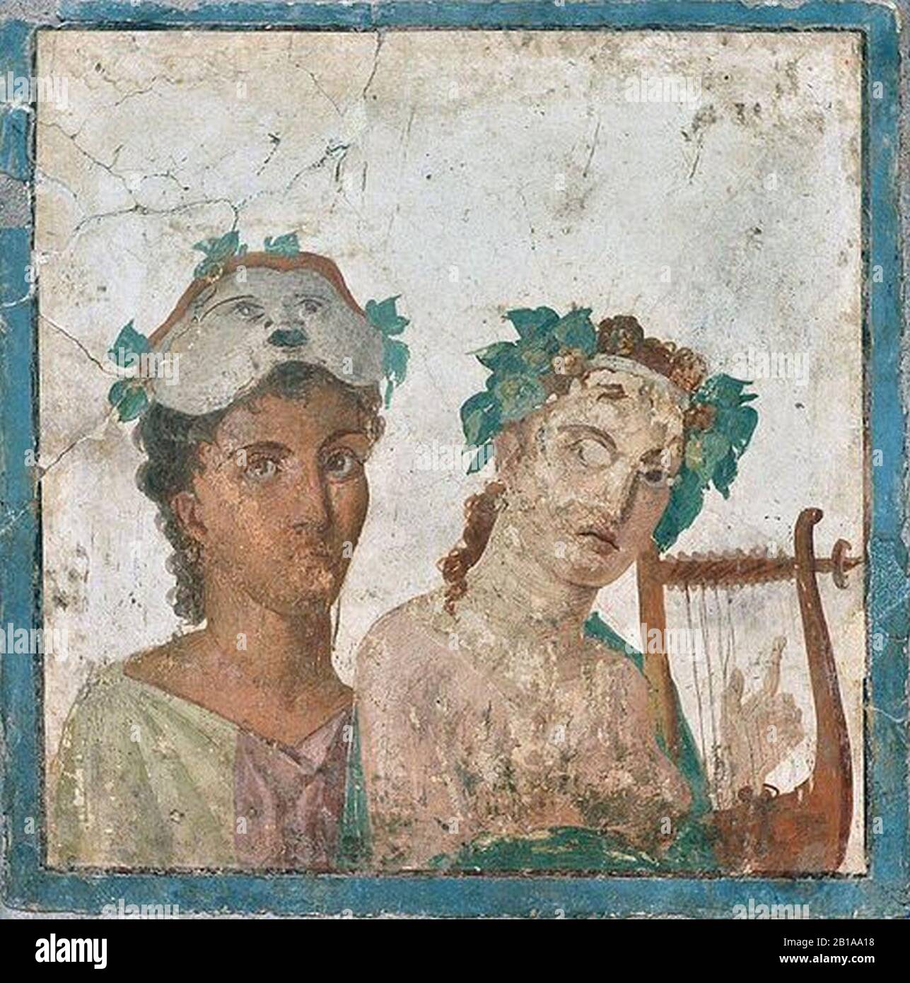 1st century ad fresco hi-res stock photography and images - Alamy