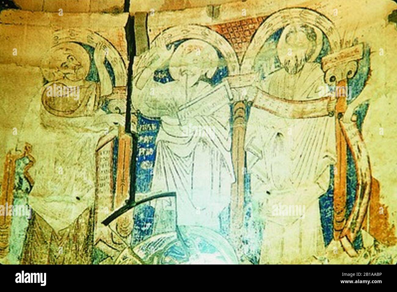 Frescoes in Tatev Stock Photo - Alamy
