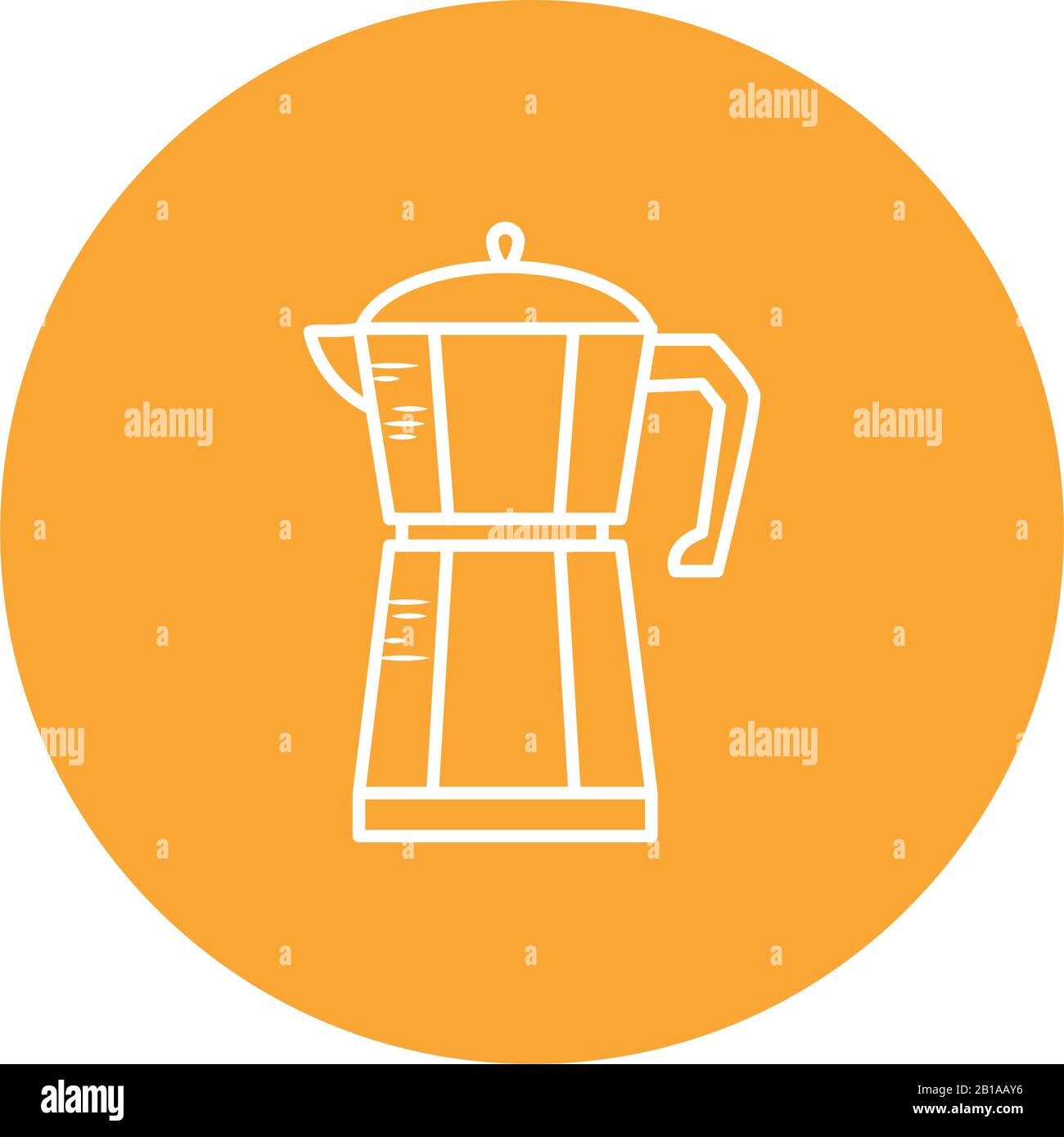 tea kettle block style icon design, Cook kitchen Eat food restaurant ...