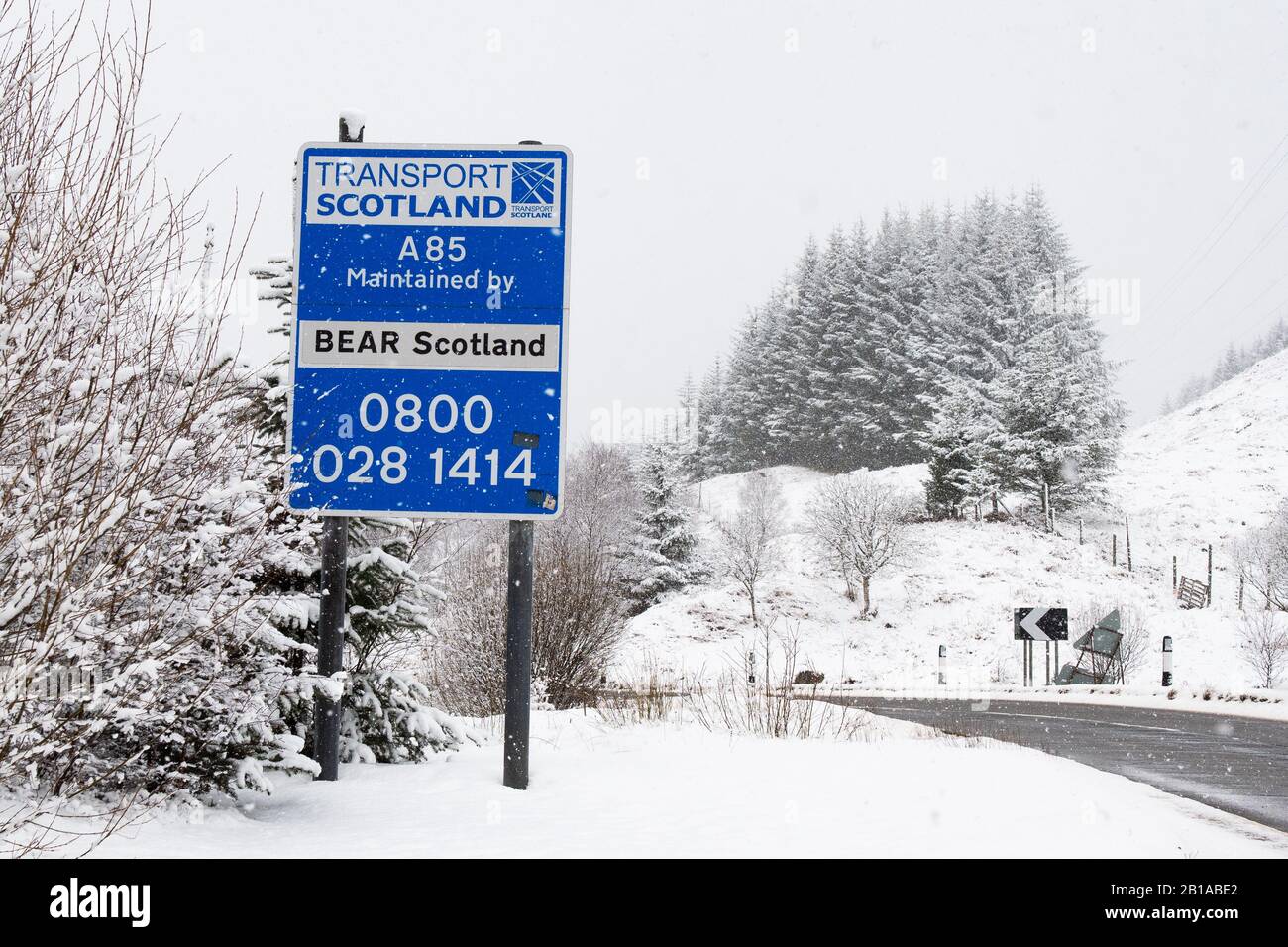 Bear scotland sign hi-res stock photography and images - Alamy