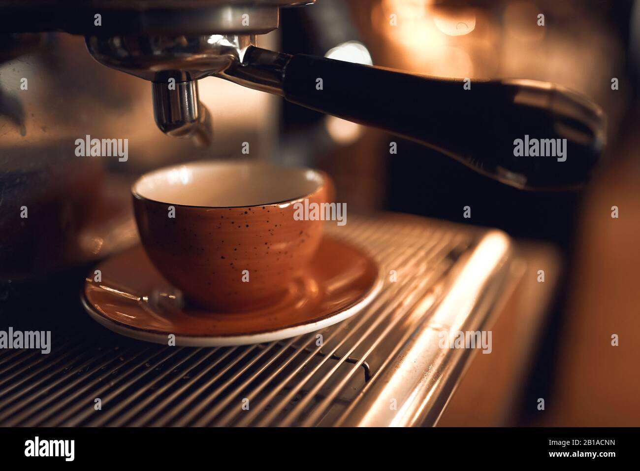 coffee making process. fantastical device. modern cooking appliances ...