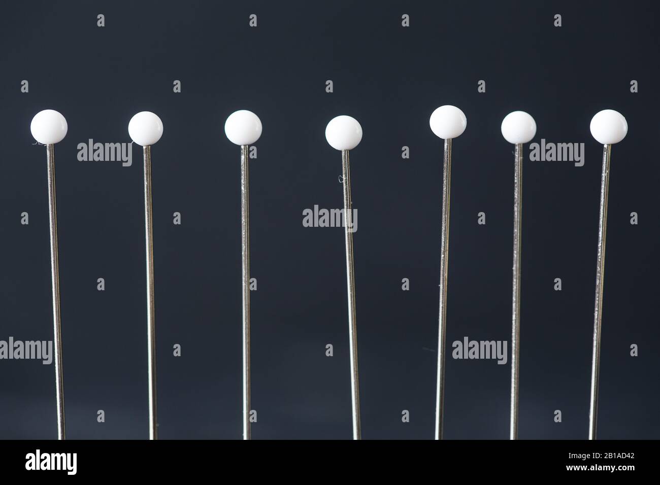 needles in a row Stock Photo - Alamy