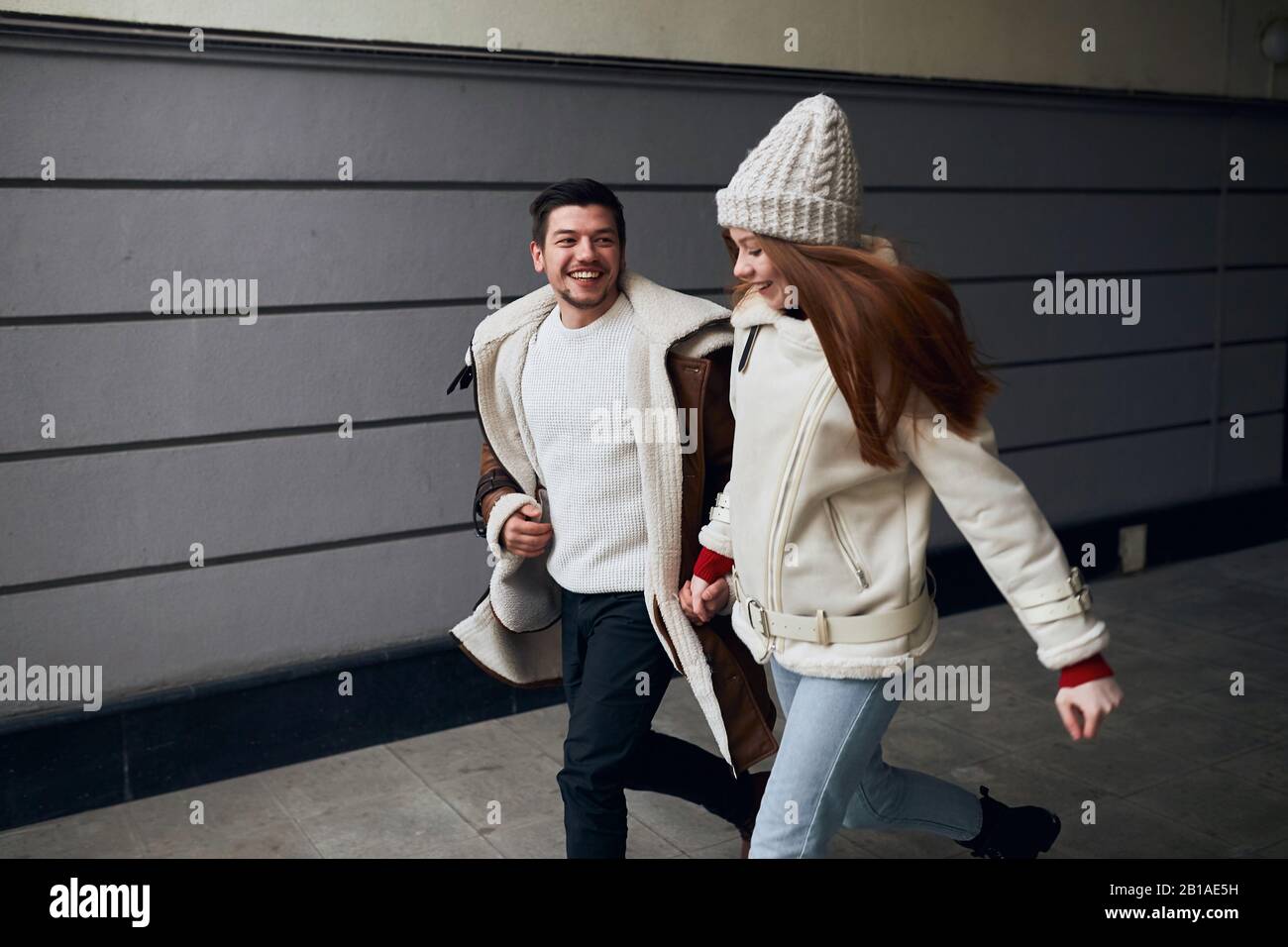Two handsome coats hi-res stock photography and images - Alamy