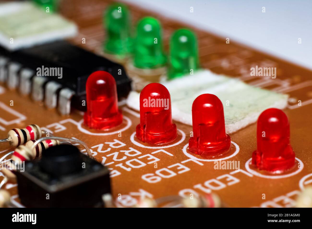 Circuit board light bulb hi-res stock photography and images - Alamy