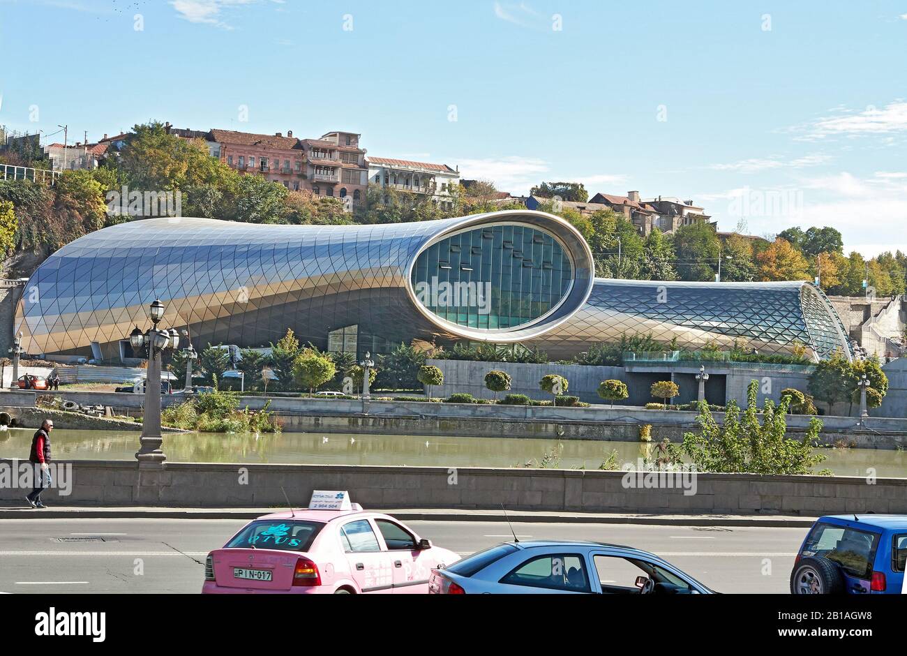 Concert Hall in national park in Tbilisi, Georgia - modern architecture ...