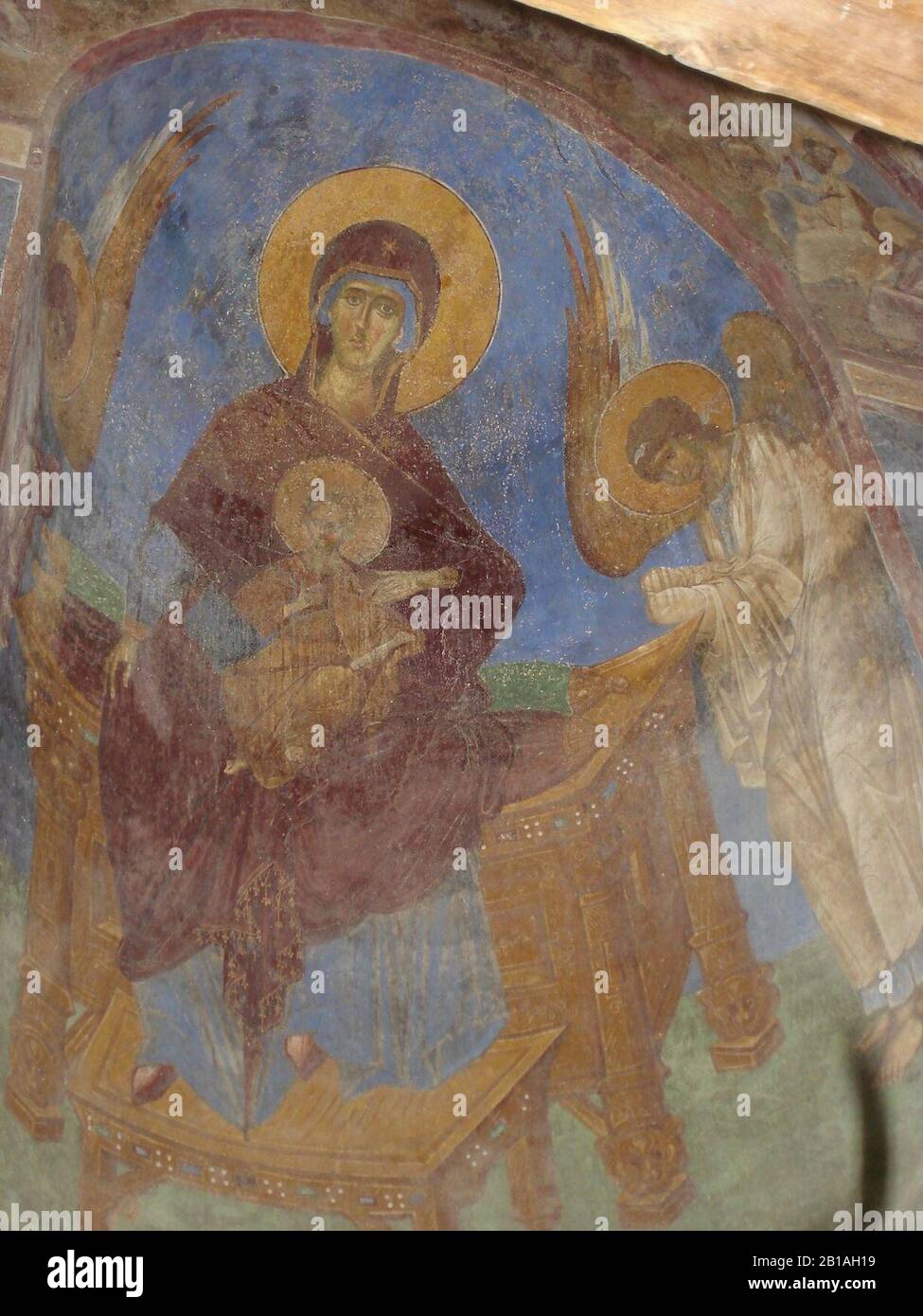Freska od Sv. Andreja na Matka 110 Stock Photo - Alamy