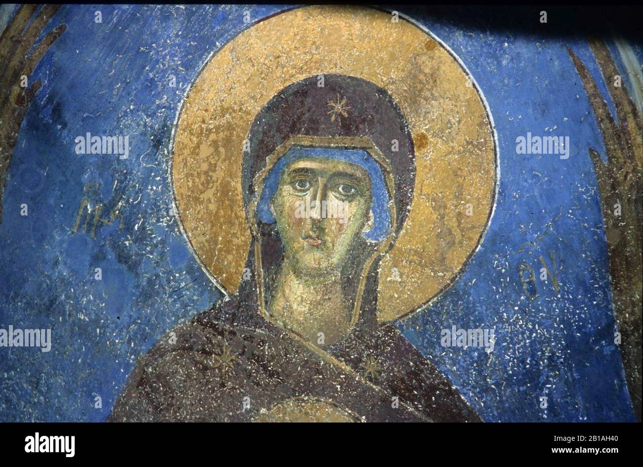Freska od Sv. Andreja na Matka 149 Stock Photo - Alamy