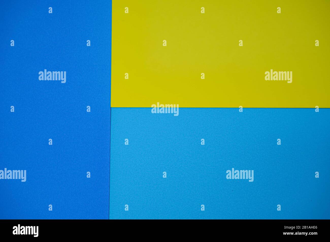 Abstract Geometric Colorful Paper Background. Color block concept. Blue ...