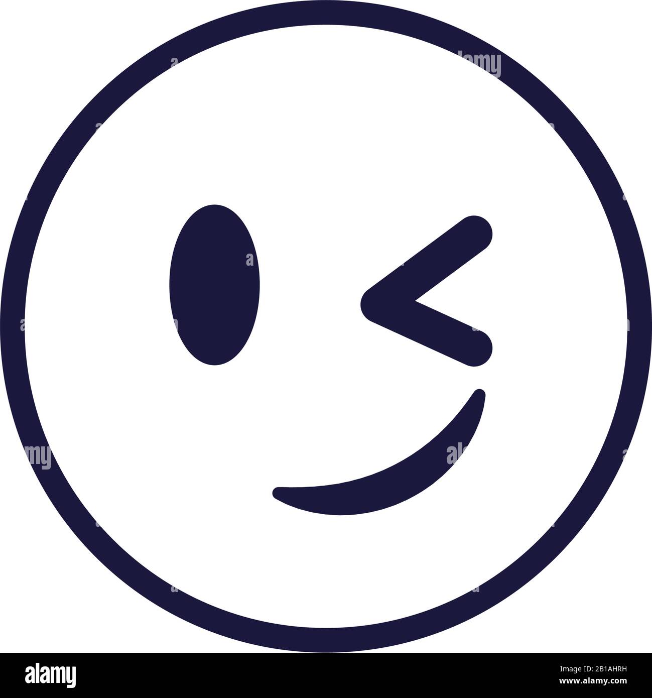 Cute Smiley Face Wink