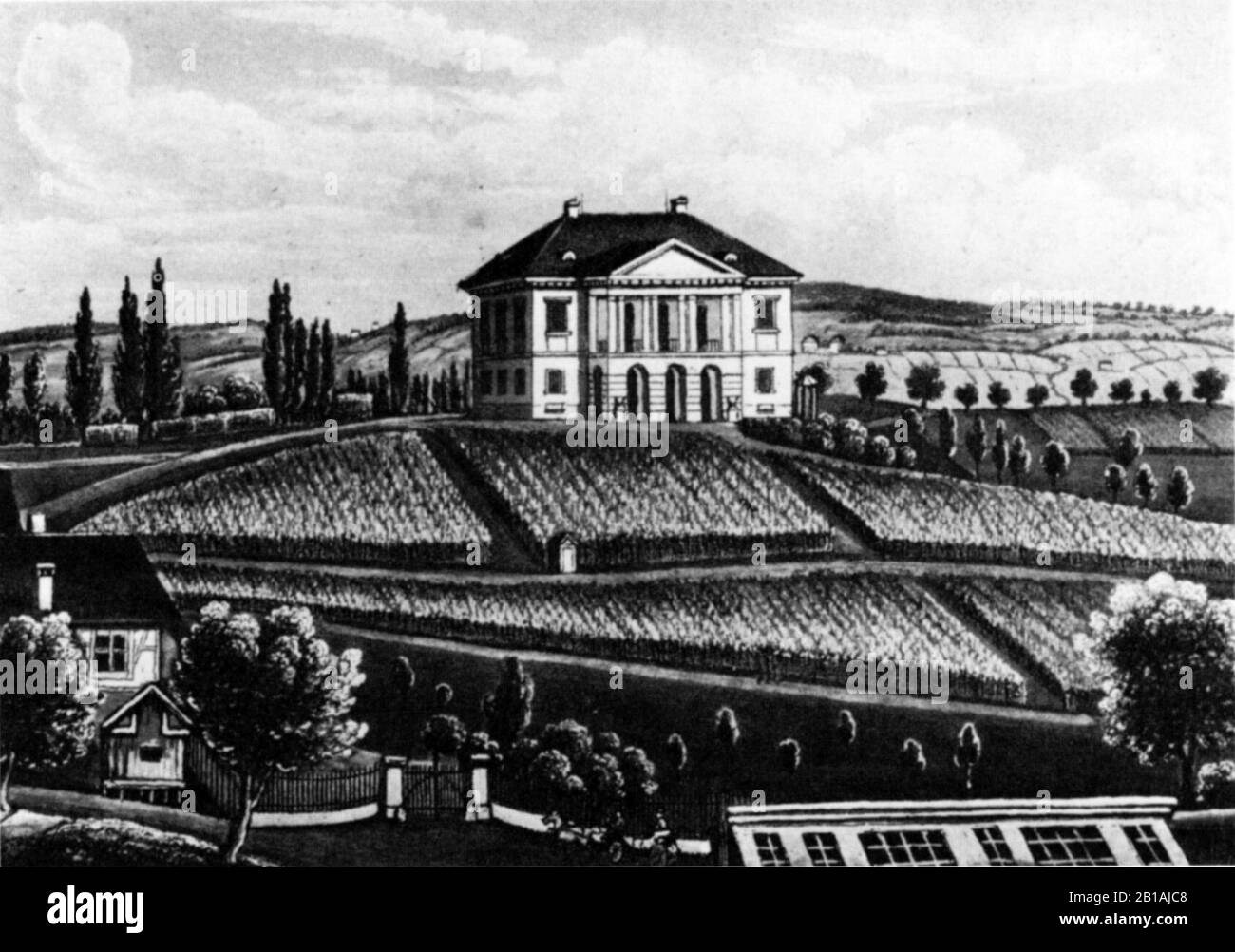 Freudenberg alte Villa Stock Photo - Alamy