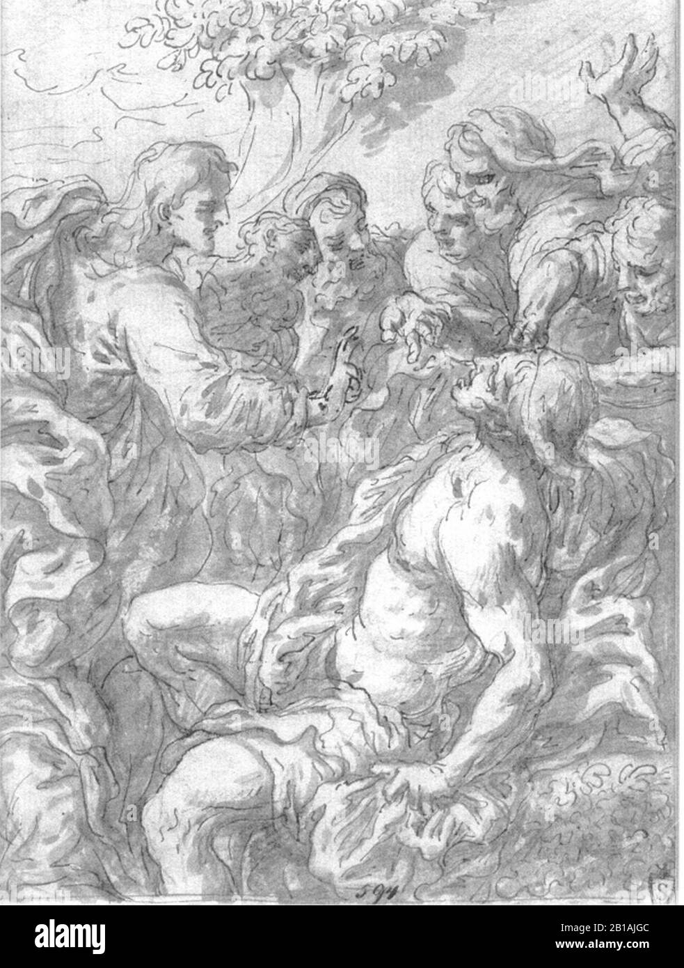 Jesus healing the sick hi-res stock photography and images - Alamy