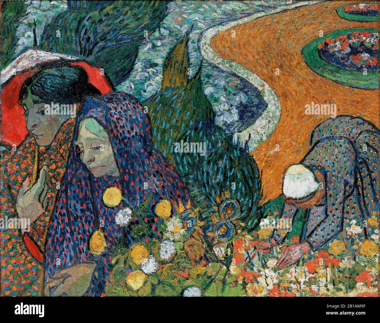 Vincent van gogh garden arles hi-res stock photography and images - Alamy