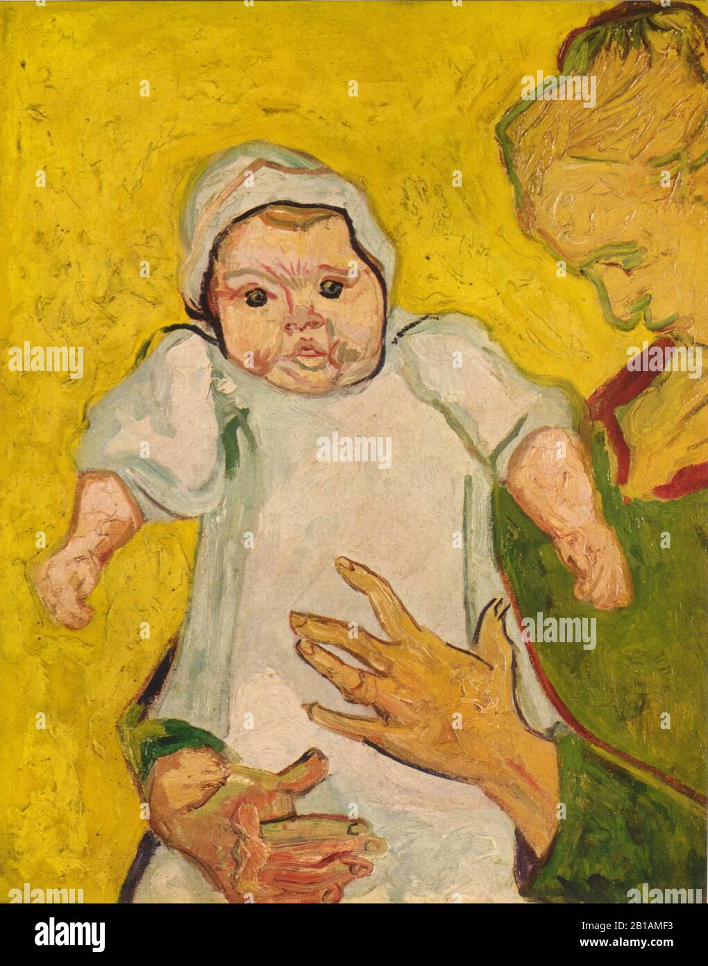 Mother Roulin and Her Baby 1888 painting by Vincent van Gogh - Very ...