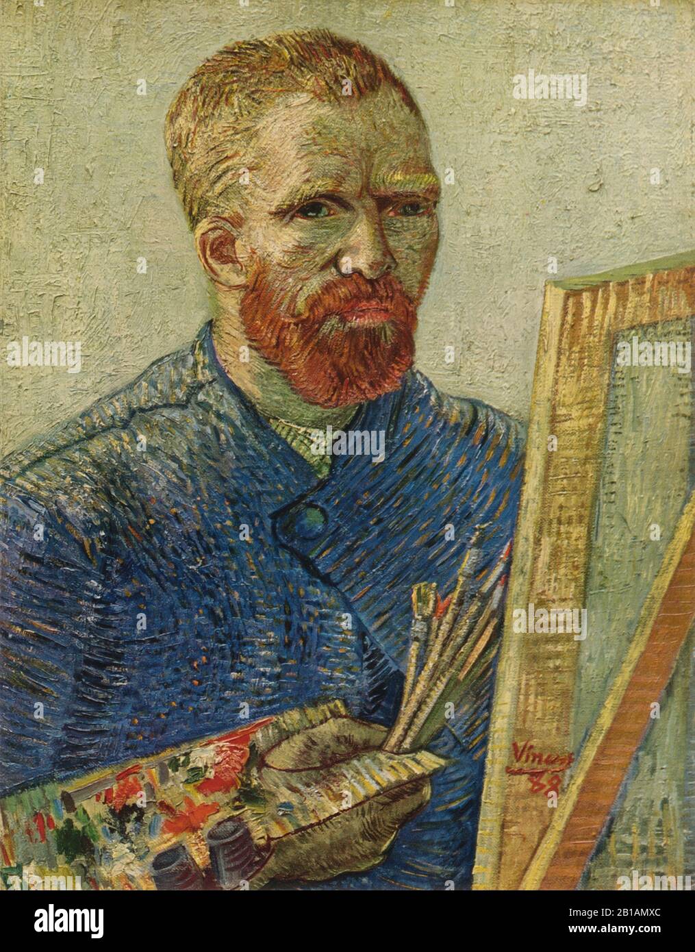 Portrait of the Artist 1888 painting by Vincent van Gogh - Very high resolution and quality ...