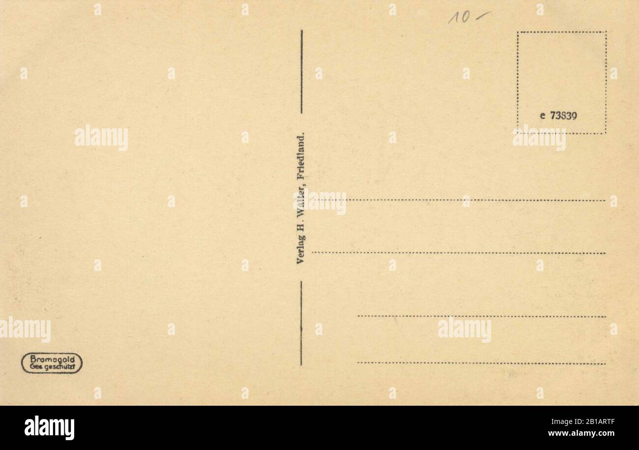 Friedland, Schlesien - Ring, Nord- und Ostseite (back Stock Photo - Alamy