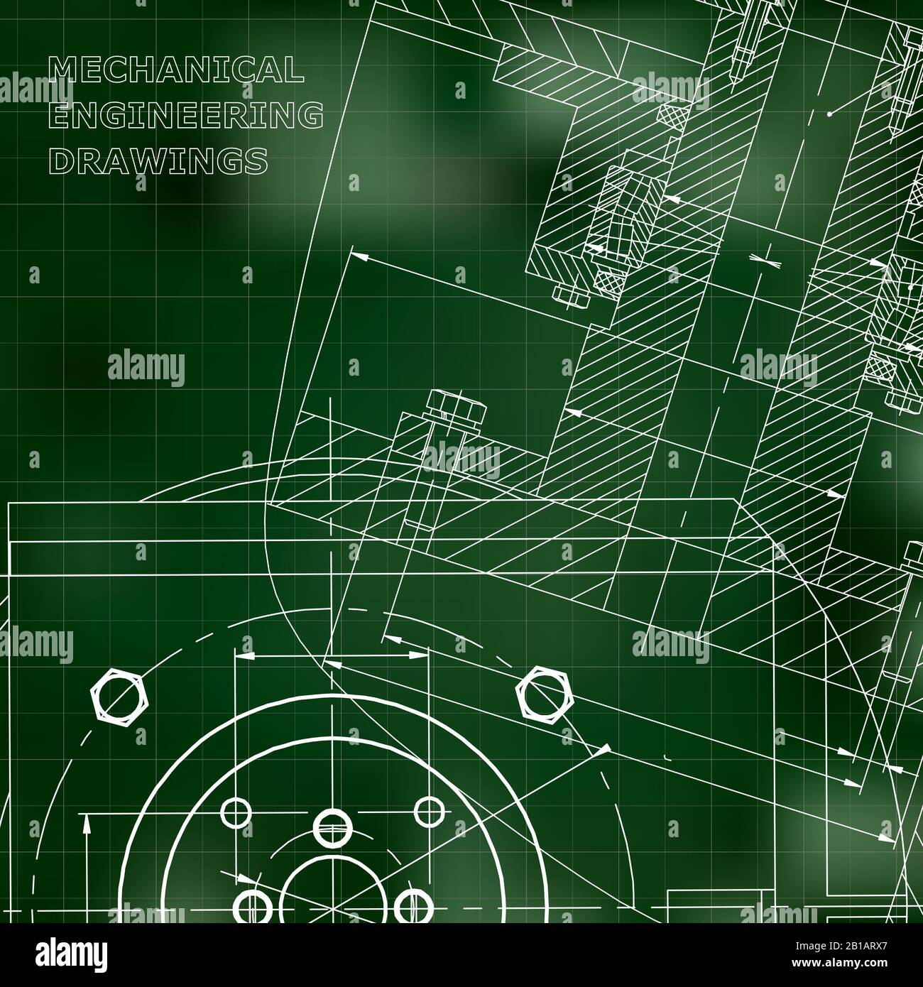 Mechanics. Technical design. Engineering. Corporate Identity. Green ...