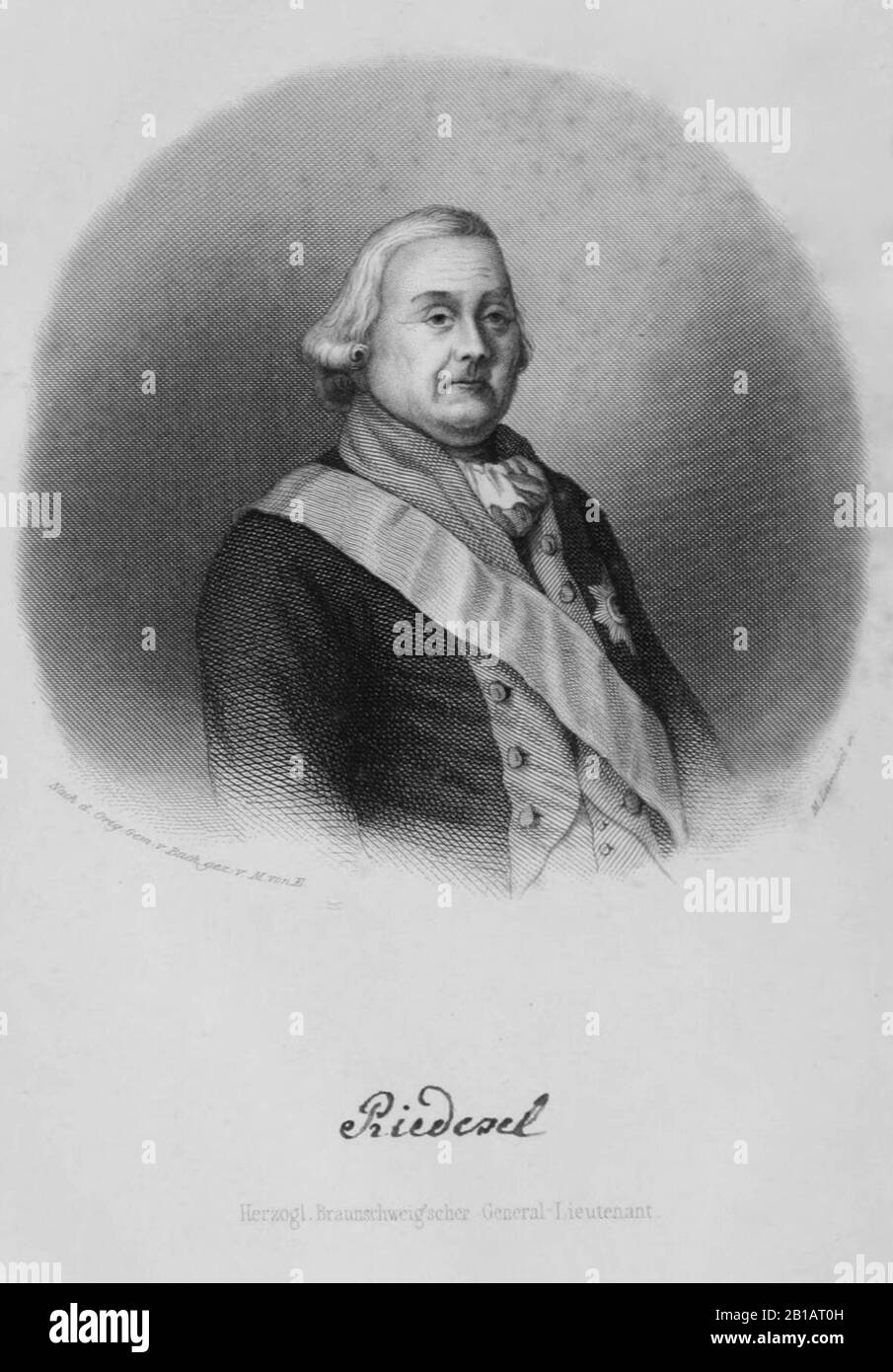 Friedrich Adolf Riedesel Stock Photo - Alamy