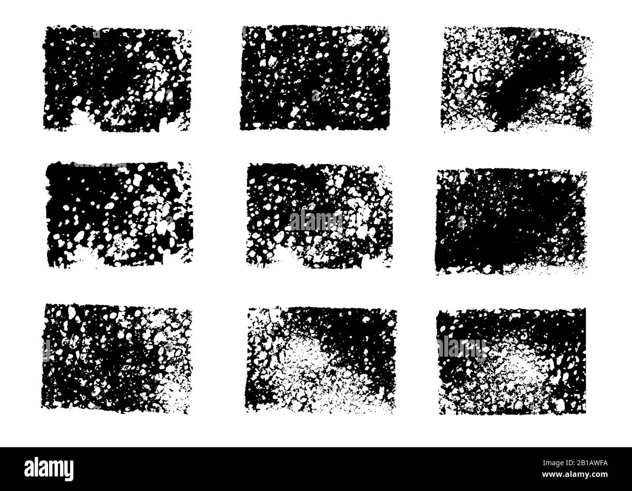 Vector drawing paints. Strips, grunge prints. Design elements for your ...