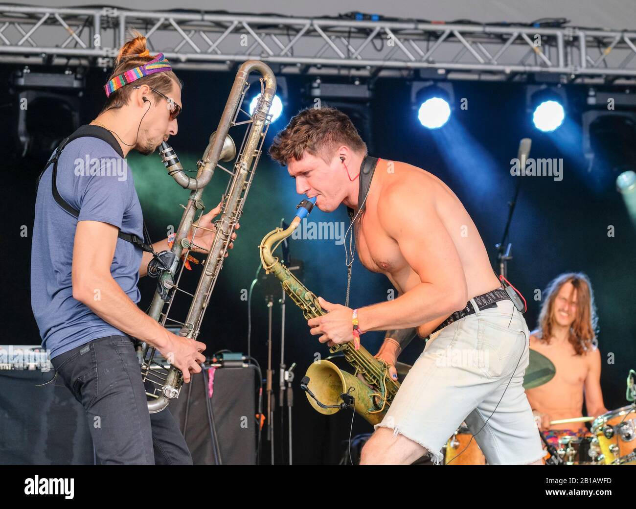 Moon hooch band hi-res stock photography and images - Alamy