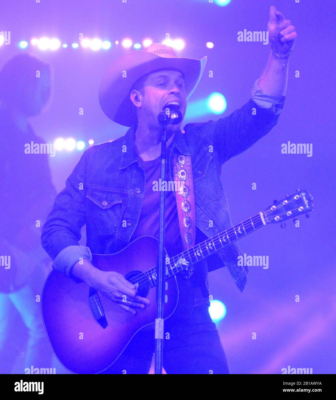 Madison, Wisconsin, USA. 13th Feb, 2020. Country singer Dustin Lynch ...